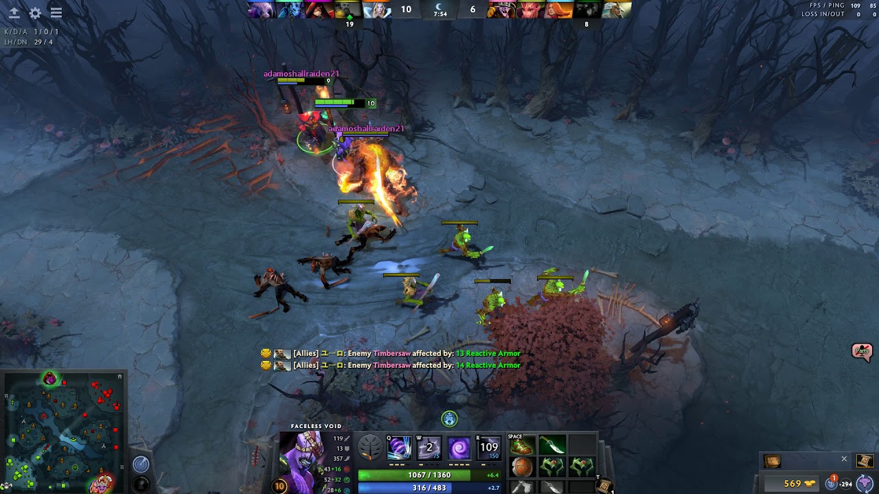 Dota 2 Faceless Void: Hard to play this hero - YouTube