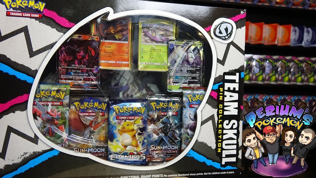 Finally Found Pokemon Team Skill Gunt Pin Collection Boxes! - YouTube