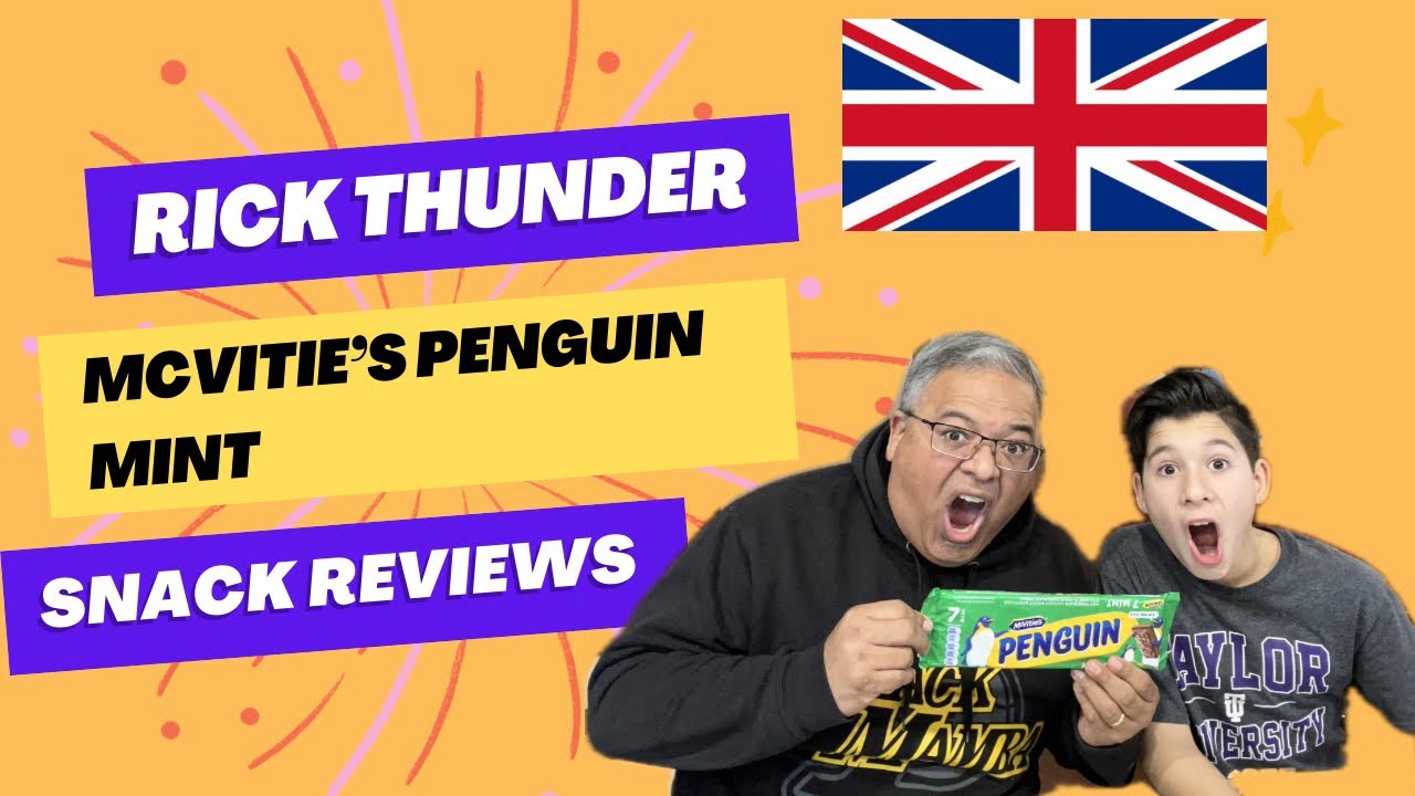 Americans Try British Candy Bar | 🇬🇧 McVitie’s Penguin Mint | Snack ...