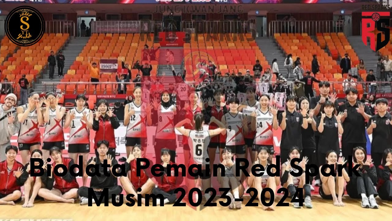 Profil Pemain Red Spark Musim 2023 2024 Lengkap - YouTube