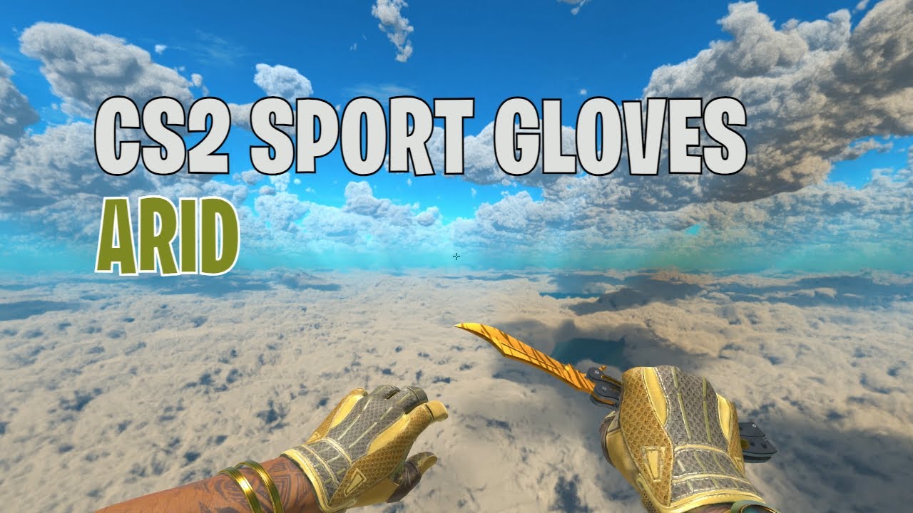 Sport Gloves Arid Field-Tested | CS2 Skin Showcase #663 - YouTube