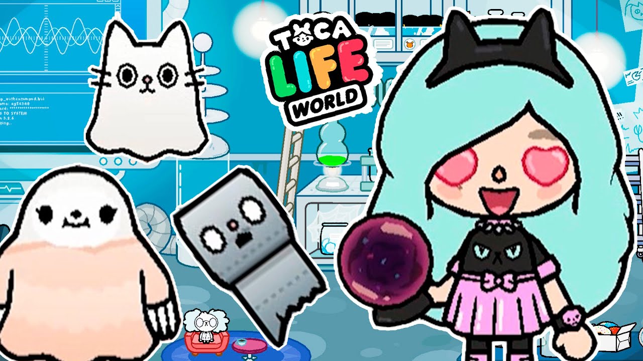 TIME TO SHOW ALL GHOSTS 👻👻 see the secrets Toca Boca ️ Toca Life World ...
