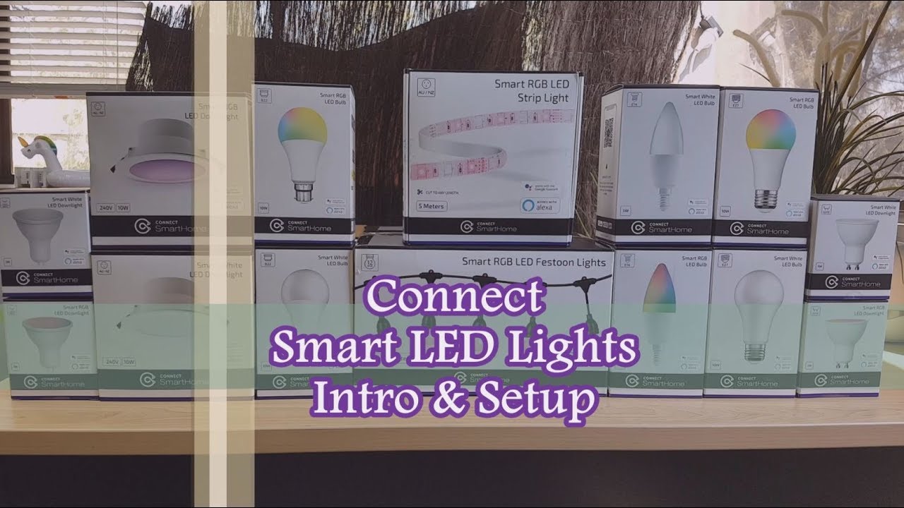 Connect Smart LED Lights Intro & Setup - YouTube