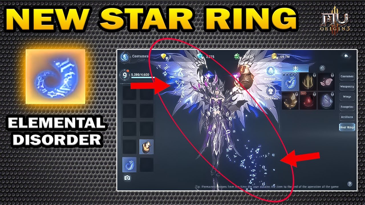 MU ORIGIN 3 - STAR RING | COSTUME | MenchDrey - YouTube