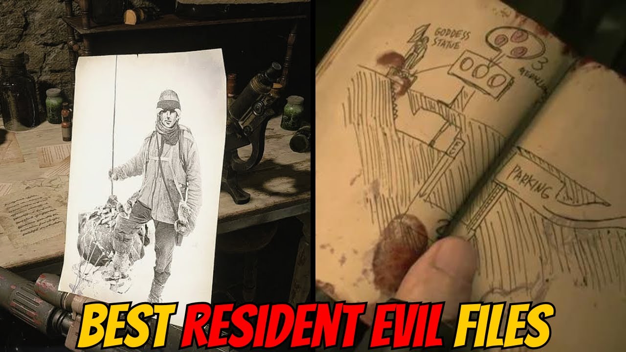 Top 10 BEST Files & Memos In Resident Evil! - YouTube