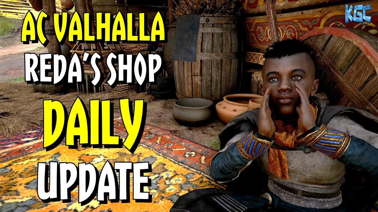 AC Valhalla - REDA's SHOP TODAY DAILY UPDATE - 26th Dec 2022 - YouTube