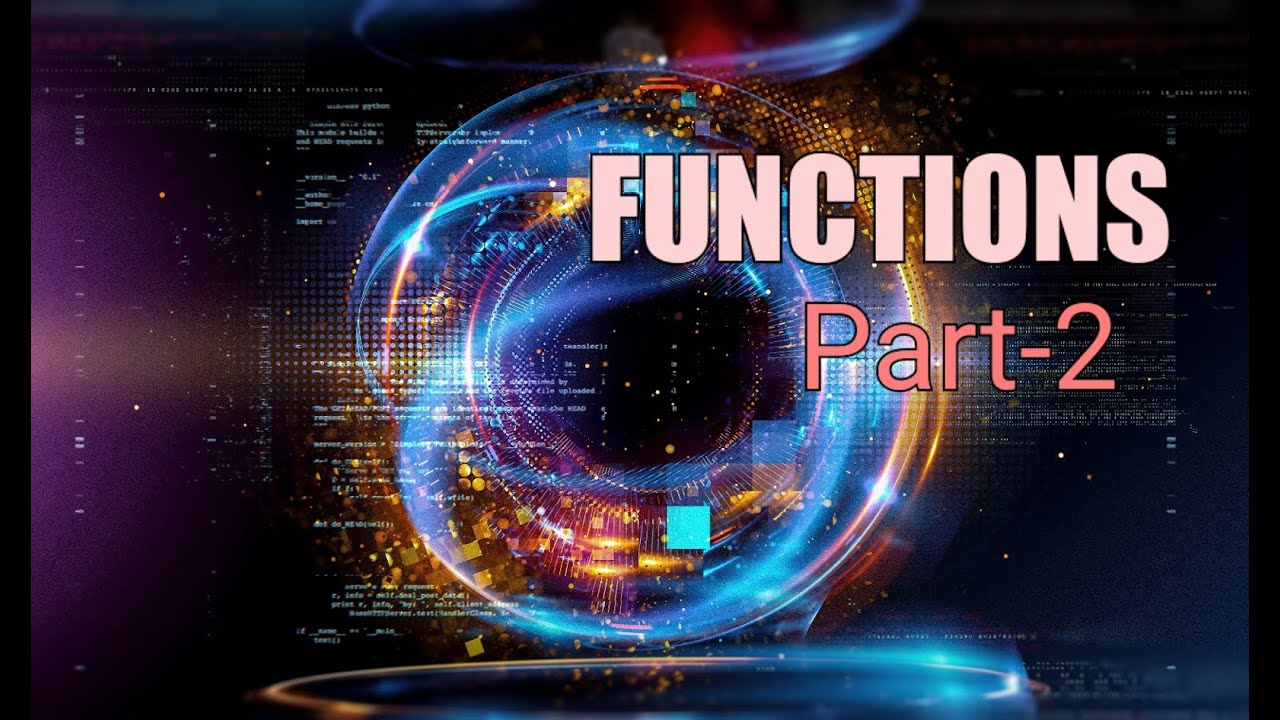 function part II - YouTube