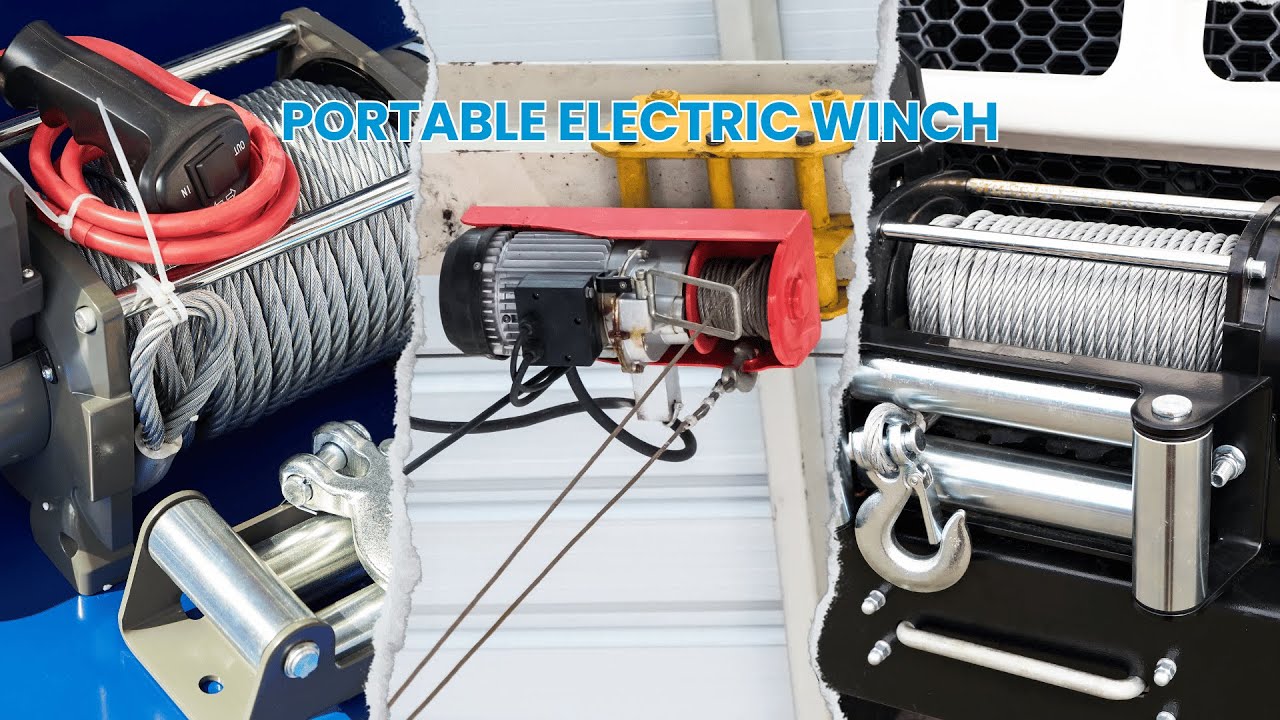7 Best Portable Electric Winches 2025! Tested and Reviewed - YouTube