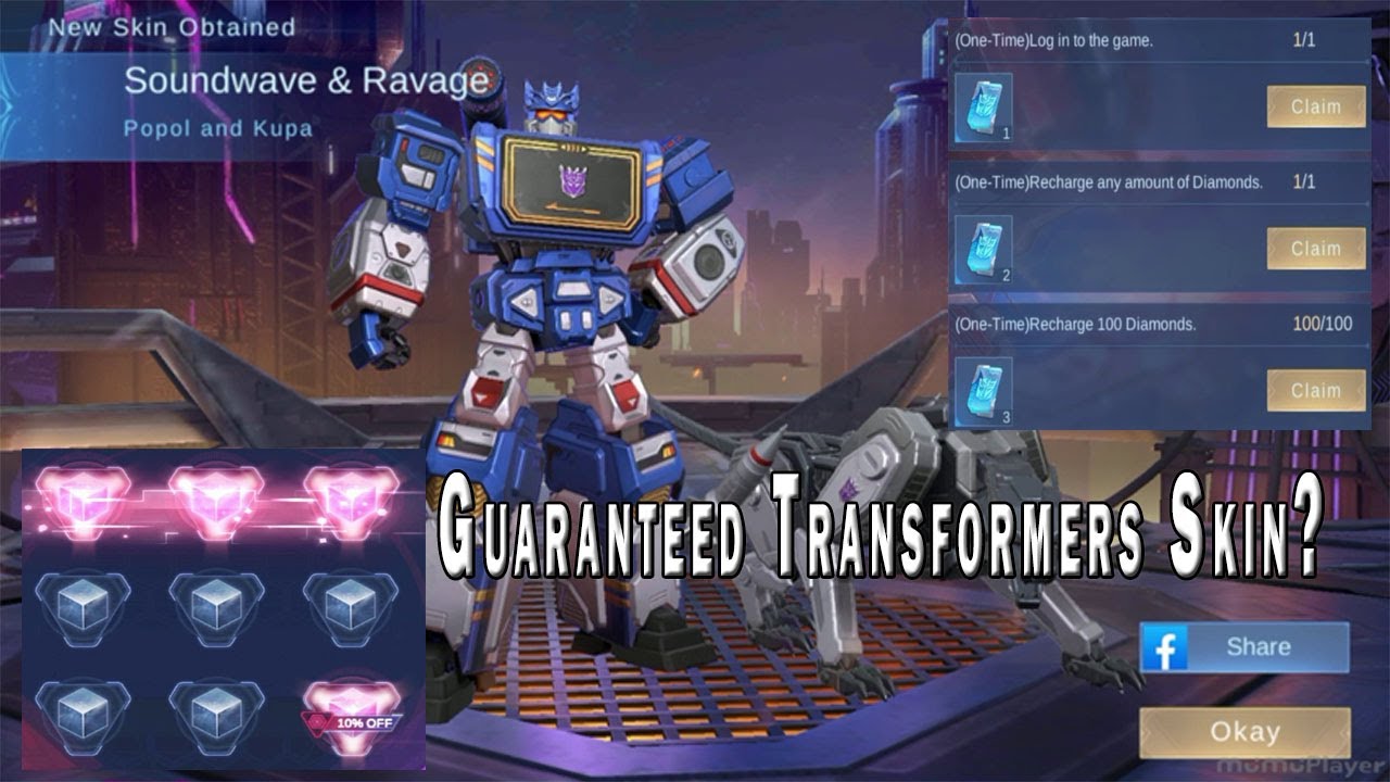 I GOT A TRANSFORMERS SKIN FOR A CHEAP PRICE? - YouTube