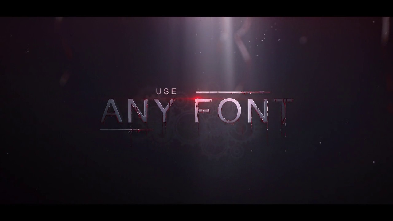 Blood Trailer Titles After Effects Template - YouTube