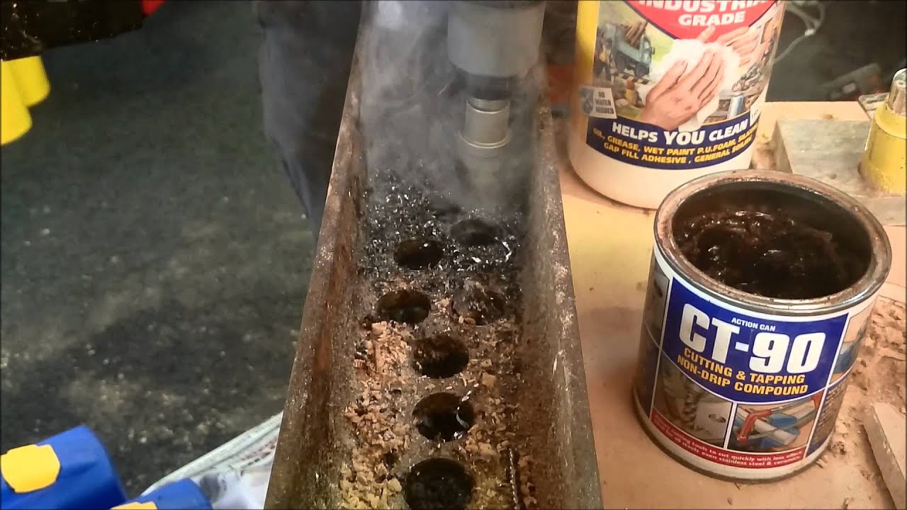 Action Can CT-90 Compound Cutting and Tapping Lubricant - YouTube