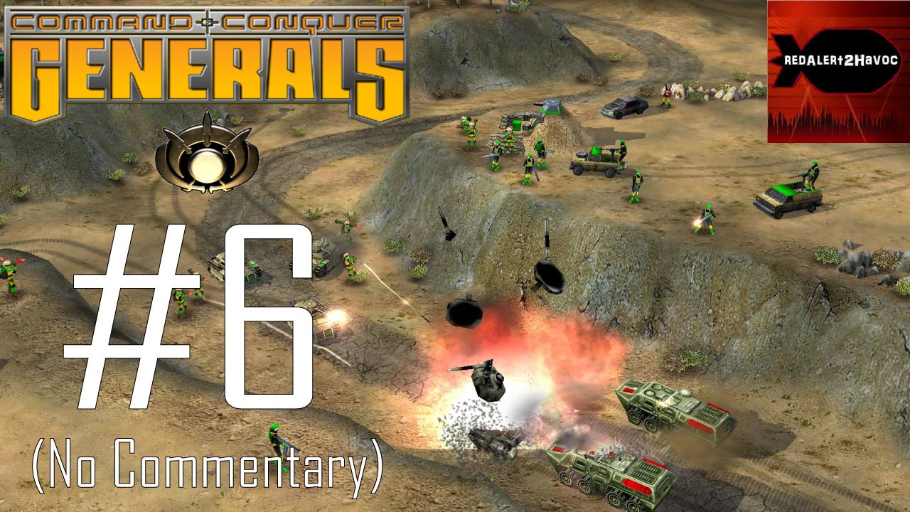 Command & Conquer: Generals - GLA Campaign Playthrough Part 6 (Splinter ...