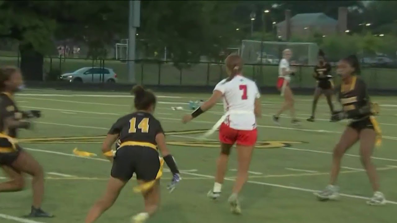 Girls varsity flag football season begins in Frederick | NBC4 ...