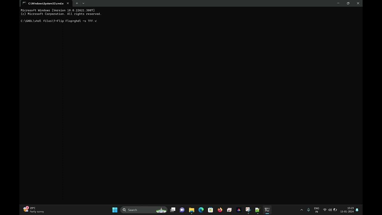 T Flip Flop VHDL | GHDL | GTKWave - YouTube