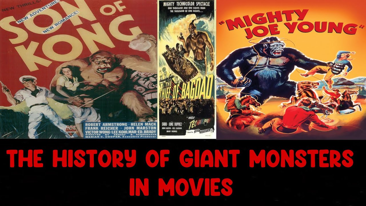 Giant Monsters in the 30s and 40s - YouTube