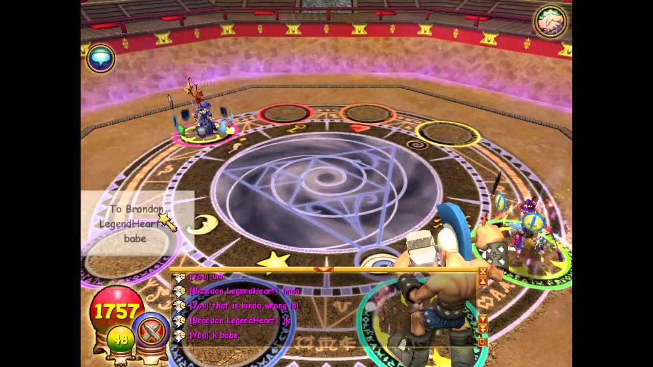 Wizard 101 PvP 1v1 ranked match - YouTube