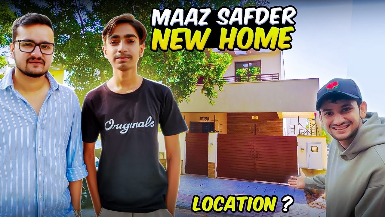 Meet with Maaz Safder & Shaz Safder 🥰 | Home Location Revealed? 😱 - YouTube