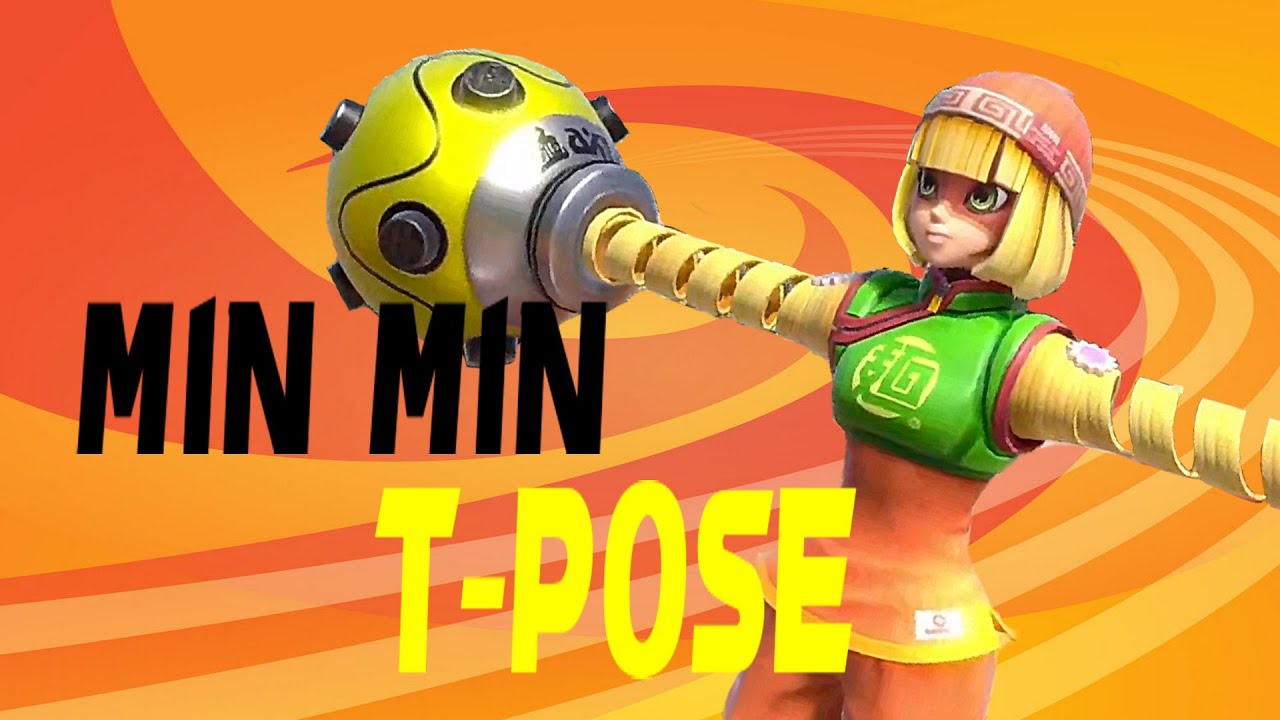 MIN MIN T-POSE GLITCH | Super Smash Bros. Ultimate - YouTube