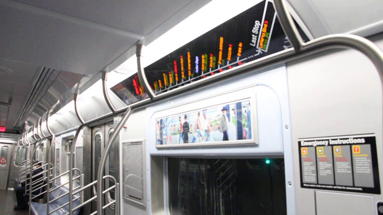 On Board Ride: MTA New York City Subway Bombardier R179 from 59th ...