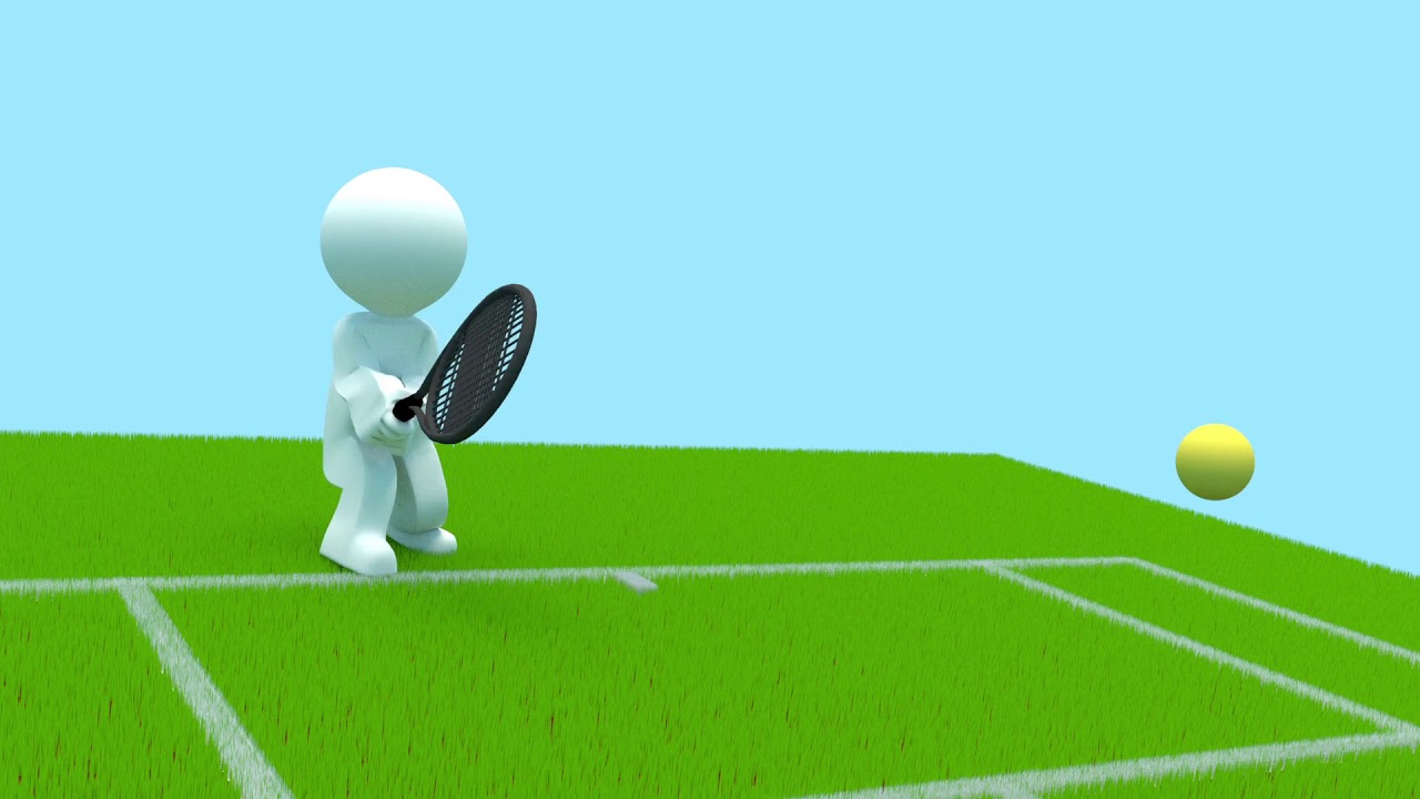 3D Tennis Animation - YouTube
