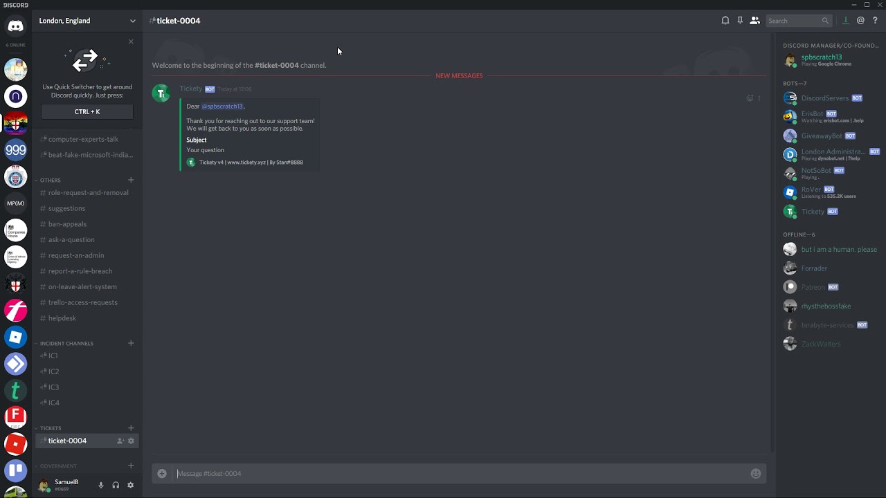 How to: Discord Helpdesk - YouTube