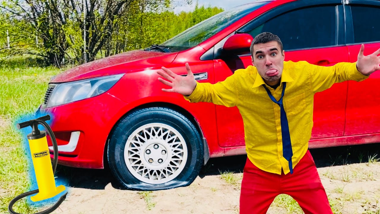 Mr. Joe on the New Kia Rio VS a Big Pit & a Flat Tire 13+ - YouTube