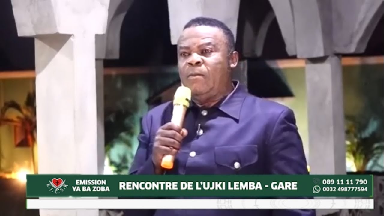 EMISSION YA BA ZOBA RENCONTRE DE L'UJKI LEMBA GARE - YouTube