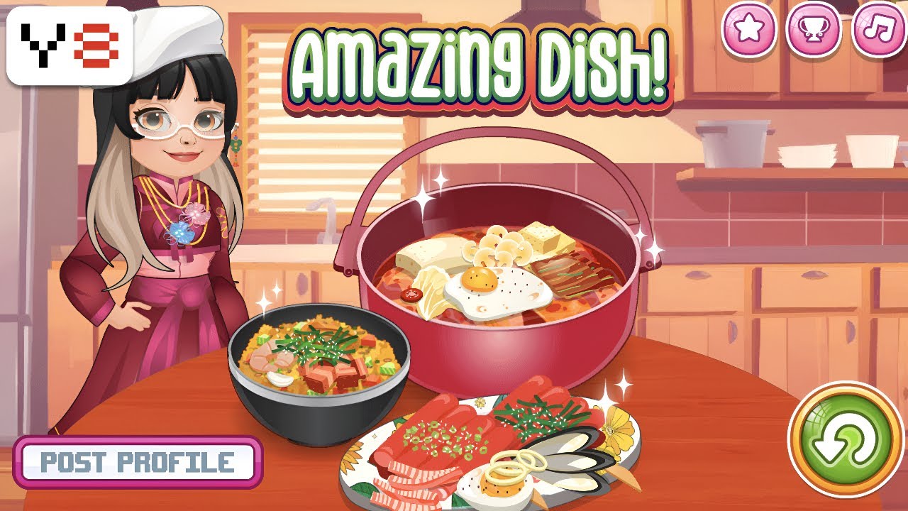 Roxie's Kitchen: Kimchi Jjigae Game Walkthrough Review #games # ...