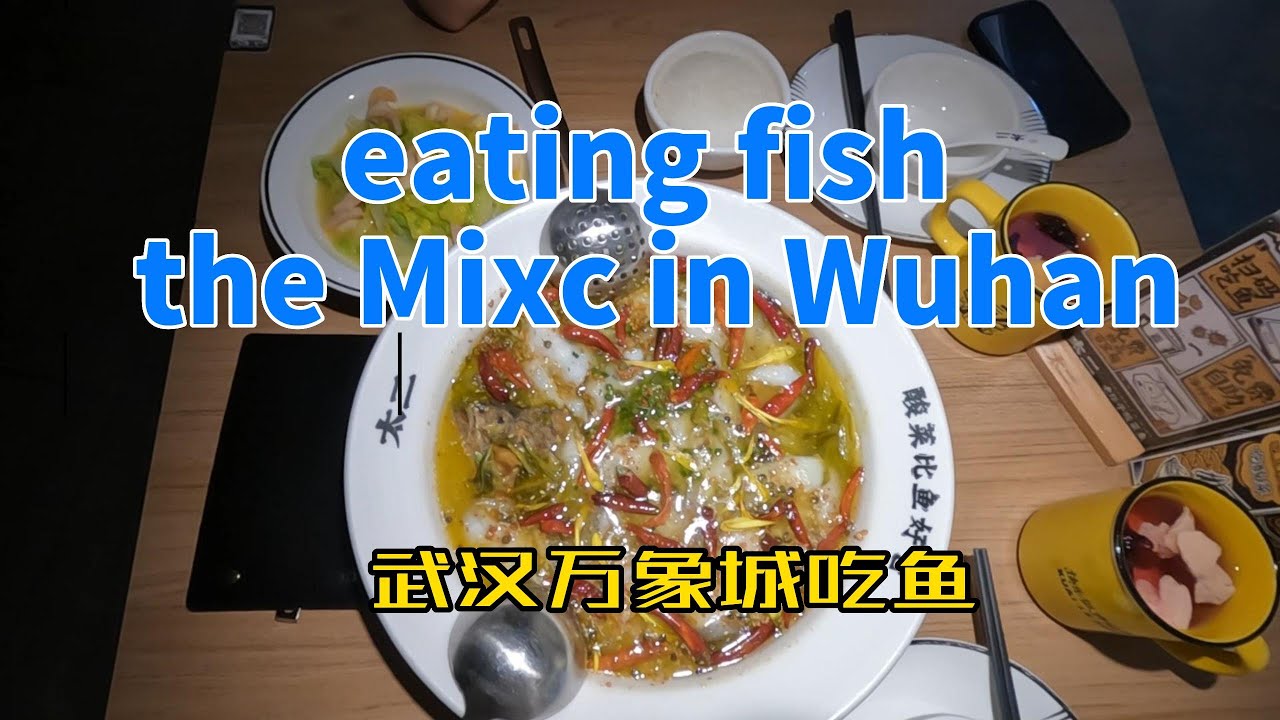 eating fish ,the Mixc in Wuhan,武汉万象城吃鱼,Chinese with Lucy - YouTube