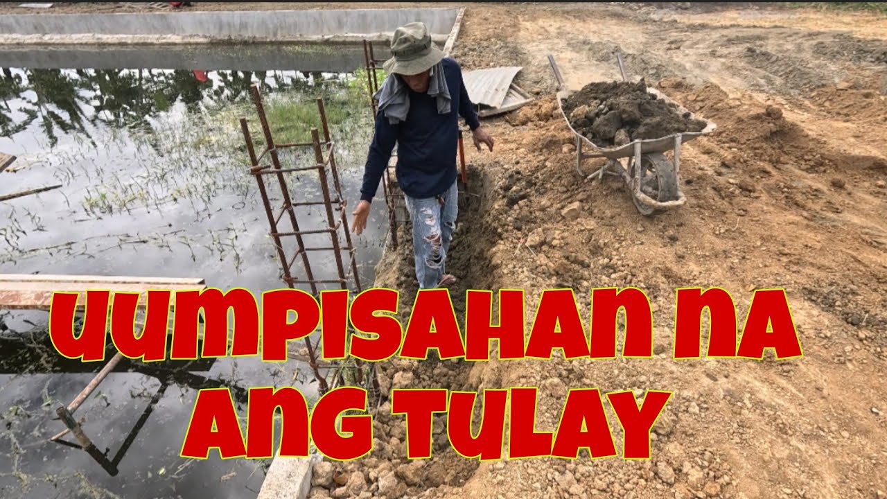 Eto nag trabaho nila ngayon | Inayos na yung tambak at yung poste ng ...