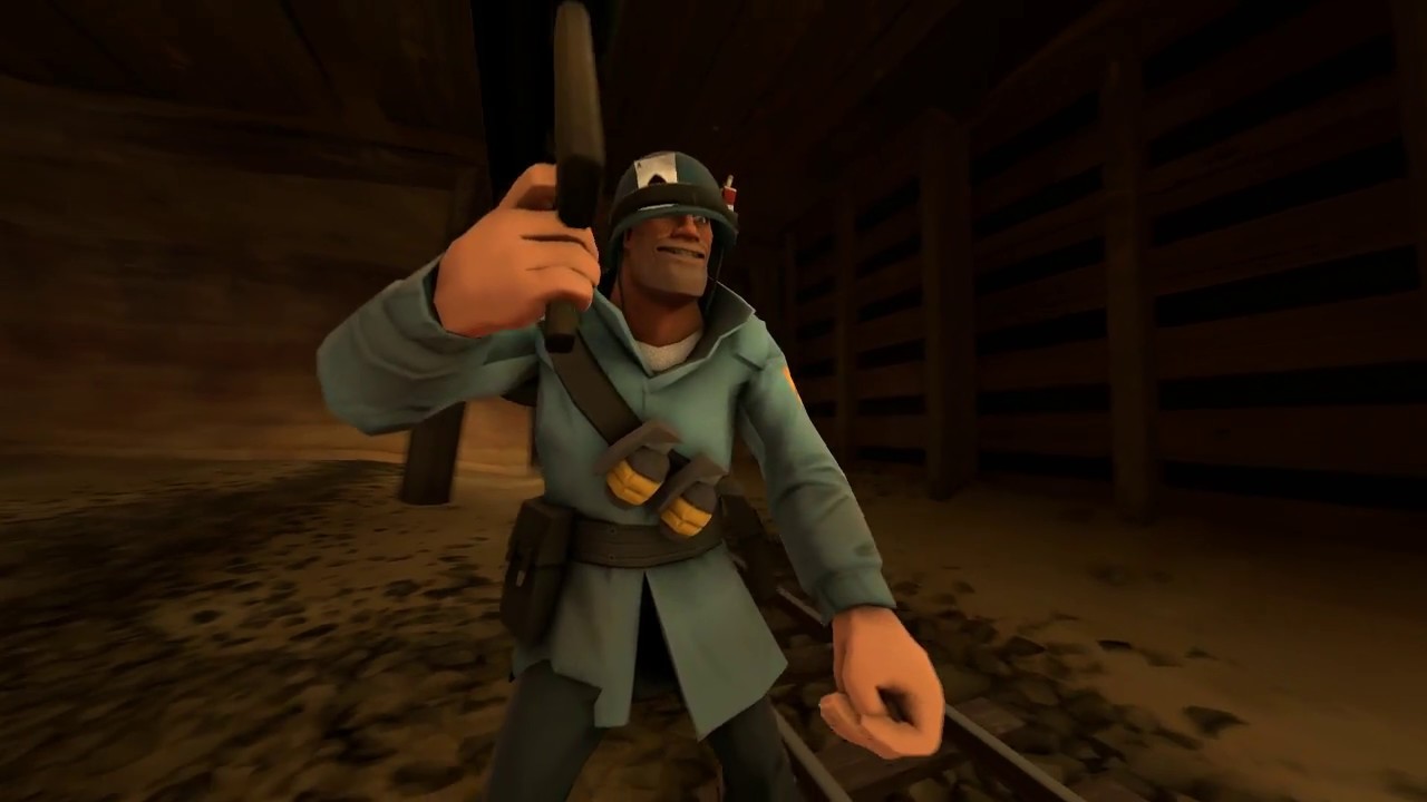 Blue Soldier vs Red Team [SFM] - YouTube