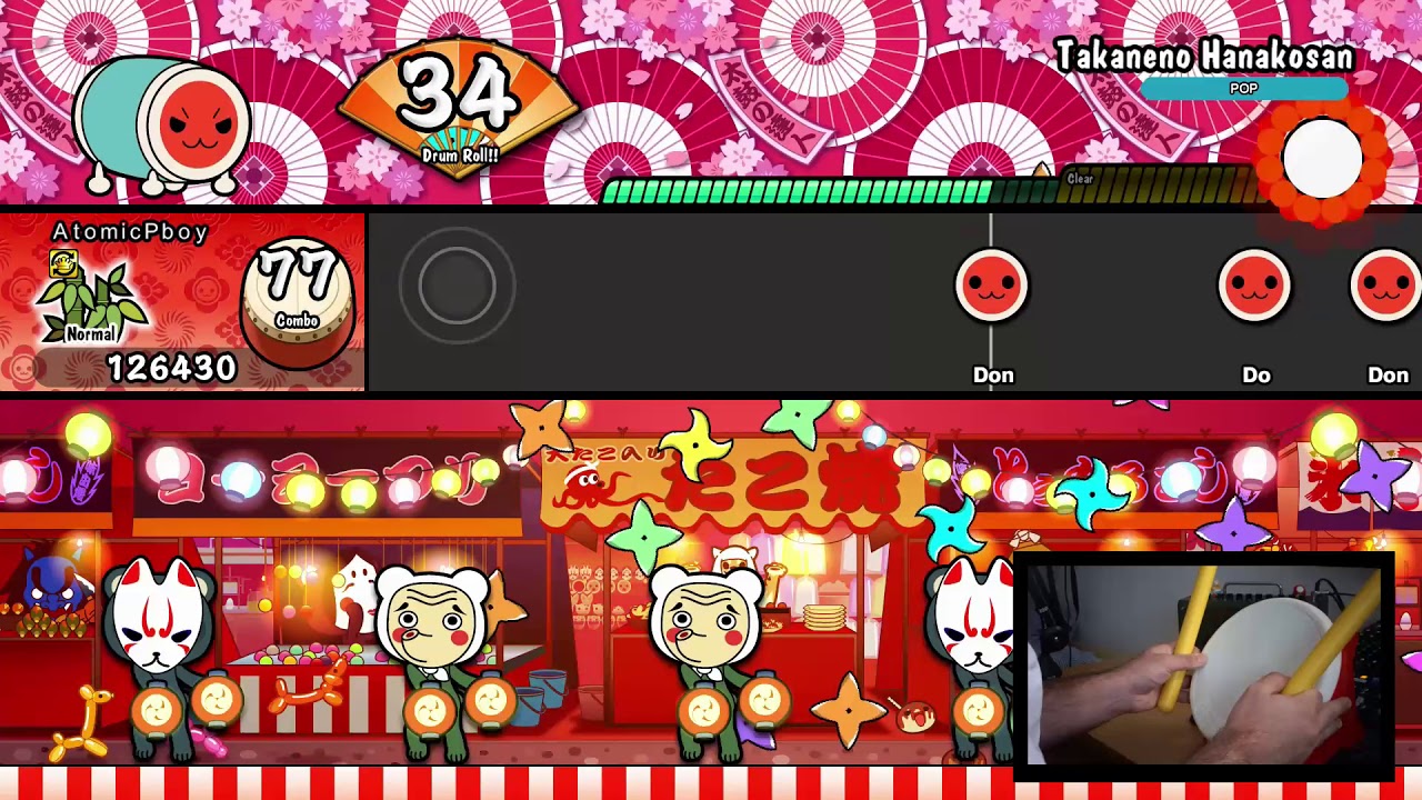 Taiko no Tatsujin - Takaneno Hanakosan (Normal) - YouTube