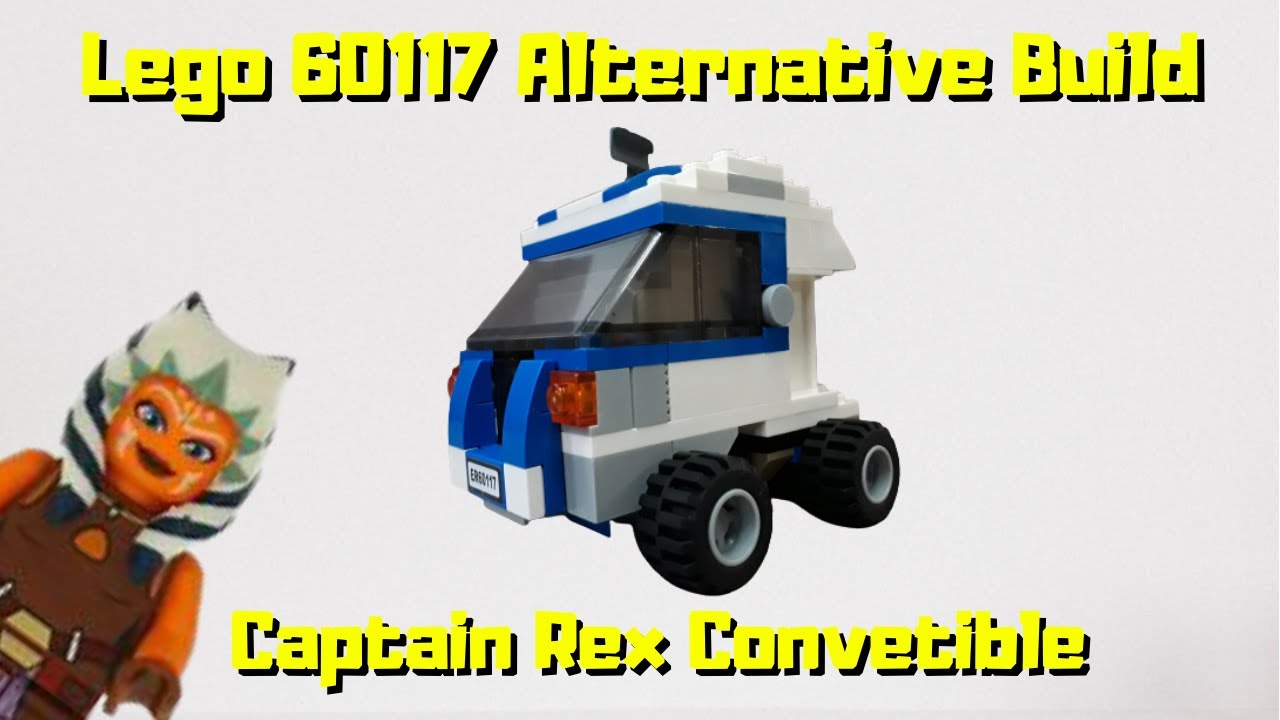 Captain Rex Convertible - Lego 60117 Alternative Build - YouTube