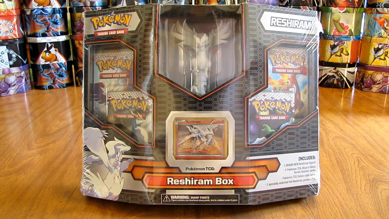 20 Pokemon Box Opening: Reshiram Promo - YouTube