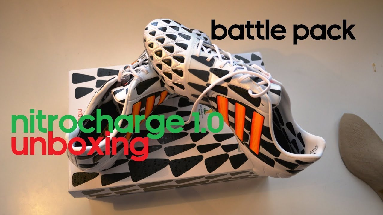 Adidas Nitrocharge 1.0 Battle Pack Unboxing | Footballerz Italy - YouTube