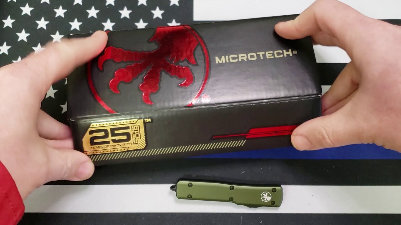 Microtech UTX-70 Unboxing! - YouTube