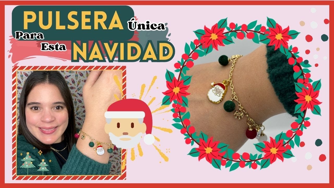 🎅🏼CREA TU PULSERA ÚNICA PARA ESTA NAVIDAD 🎄 (Fácil de Realizar) - YouTube