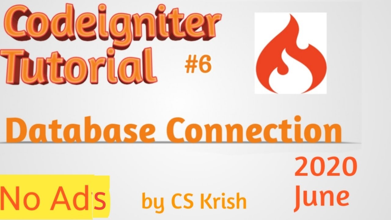 How To Connect Database In Codeigniter In Hindi Youtube