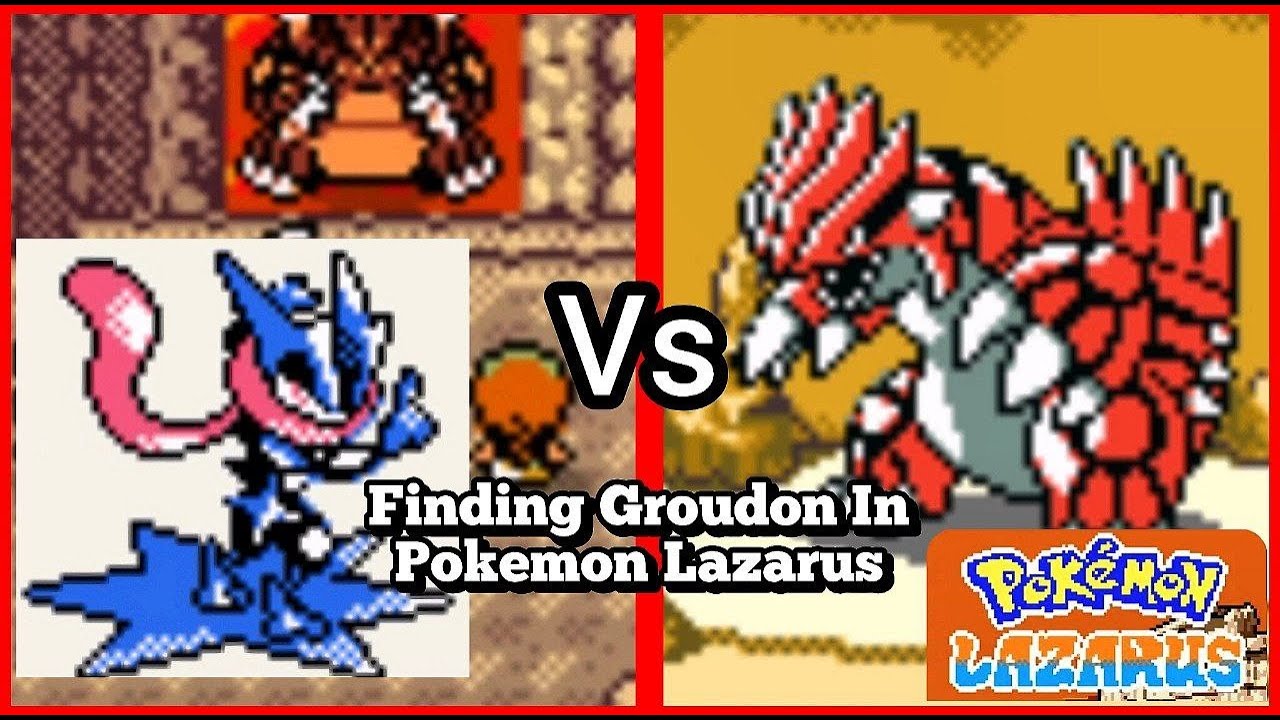 Finding Groudon in Pokemon Lazarus Full Complete Quest - YouTube