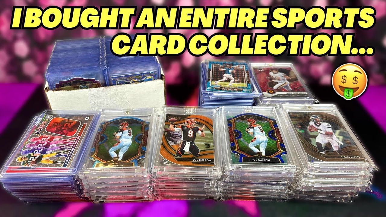 *BUYING AN ENTIRE SPORTS CARD COLLECTION...🤑 - YouTube
