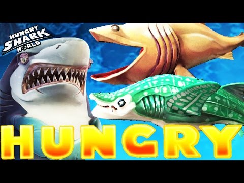 Hungry Shark World - All XXL Sharks Supersized (Great White, Whale ...