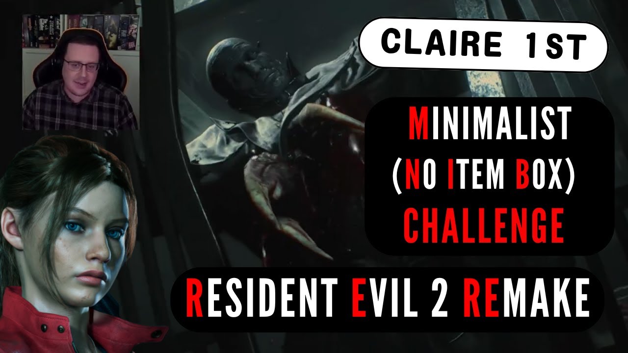 📦 Claire RE2R Claire 1st MINIMALIST (No item box) challenge! - YouTube