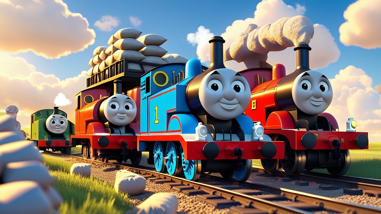 Thomas & Friends How Cyclone Thomas Saved Sodor! - YouTube
