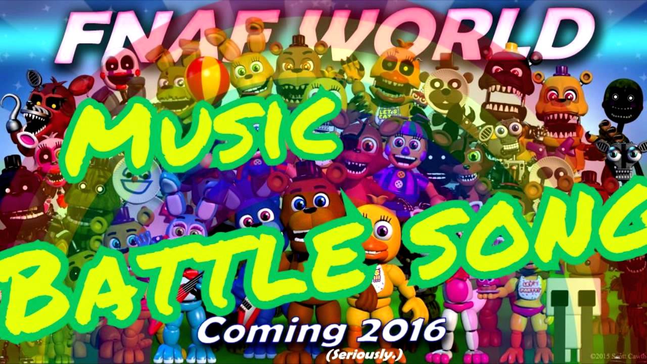 FNAF WORLD MUSIC | BATTLE SONG - YouTube