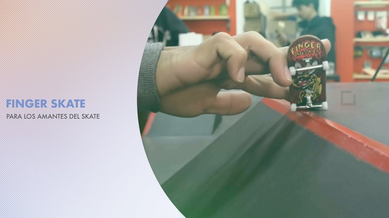 Finger Industries: El skate al alcance de tus dedos - YouTube