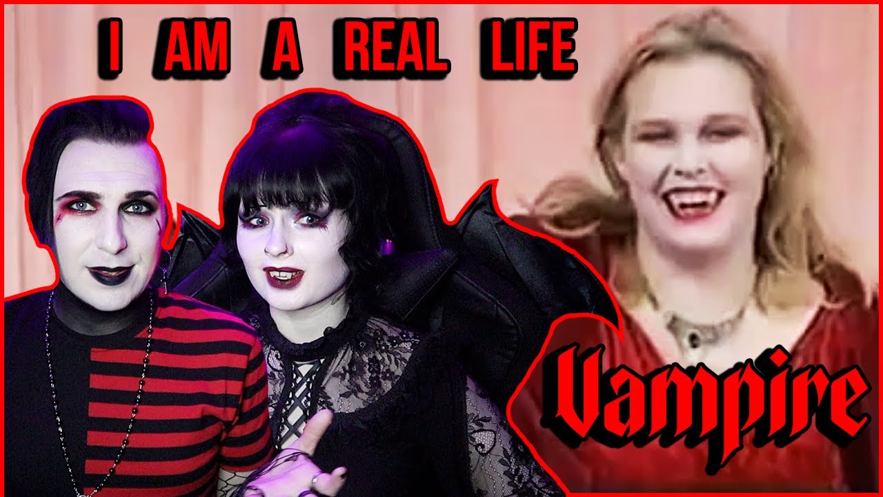 Goths React To Vampires On Talk Shows - YouTube