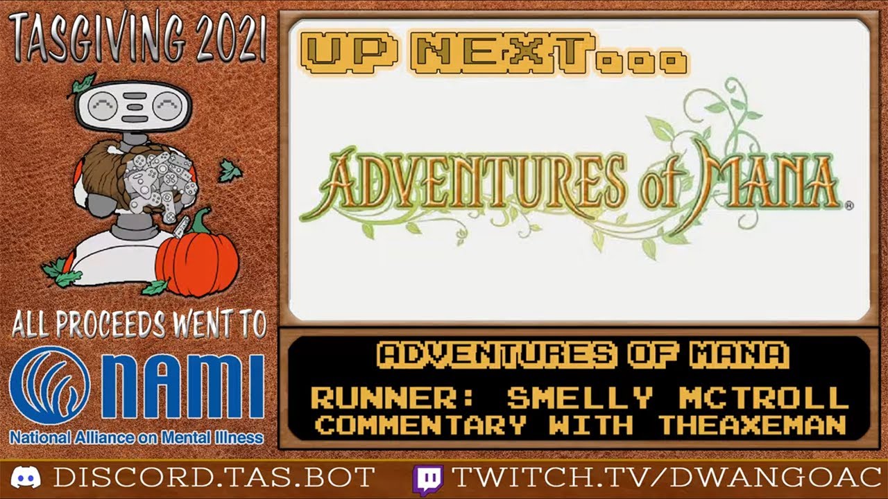 Smelly McTroll Plays Adventures Of Mana (RTA) (TASGiving 2021) - YouTube