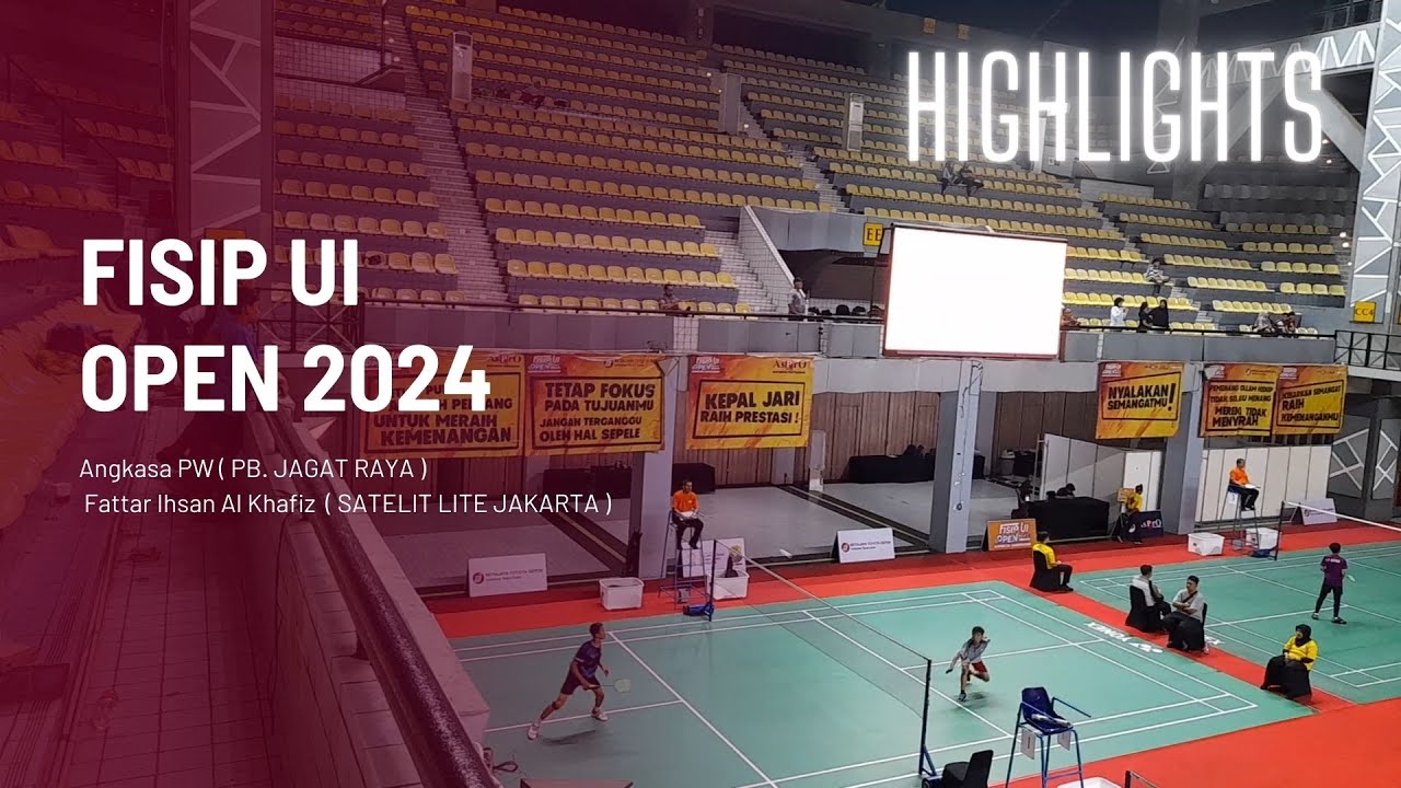 Fisip UI OPen 2024, Angkasa (JAGAT RAYA ) - Fatar Ihsan ( SEJATI LITE ...