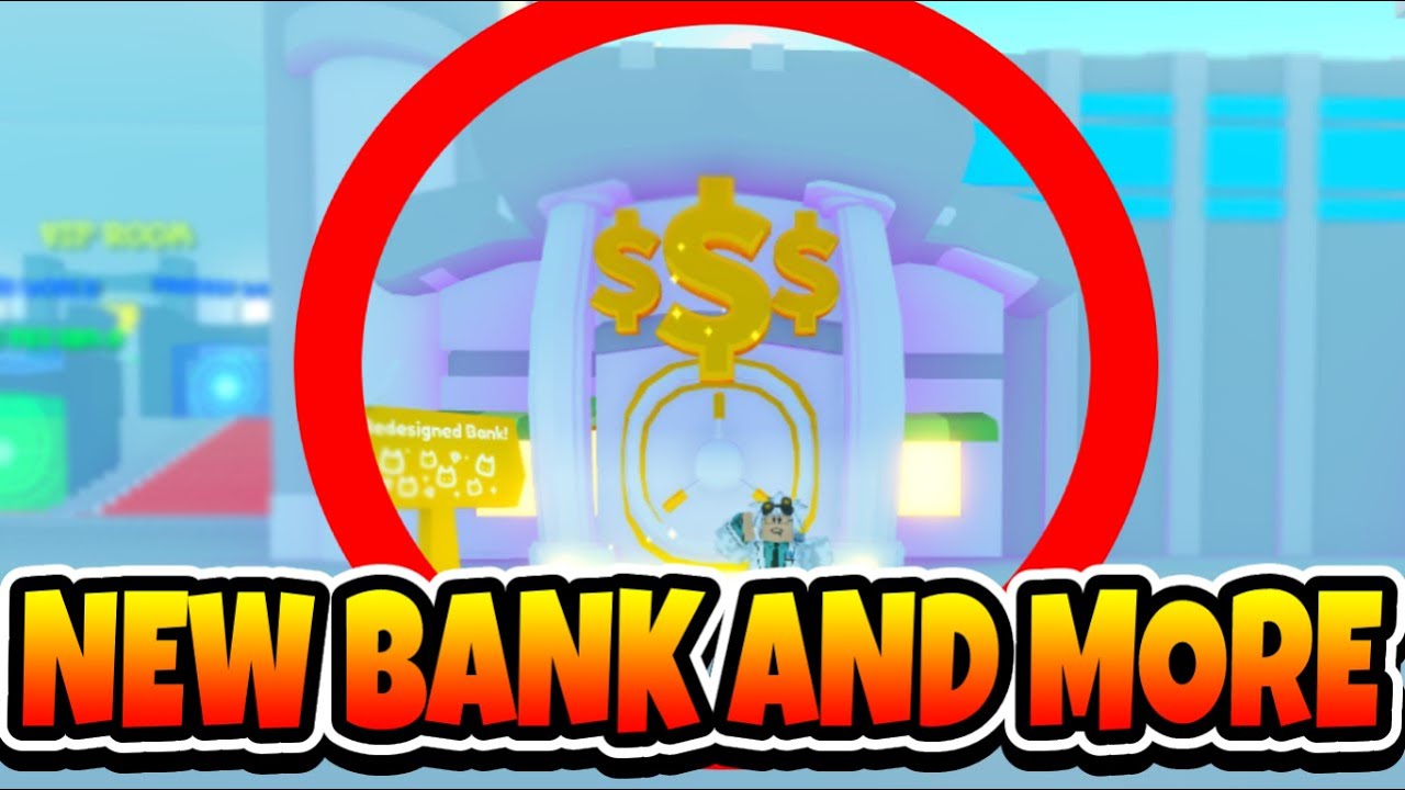 LATEST LEAKS OF THE NEW REWORK OF BANK 💲 AND MORE IN PET SIMULATOR X ...
