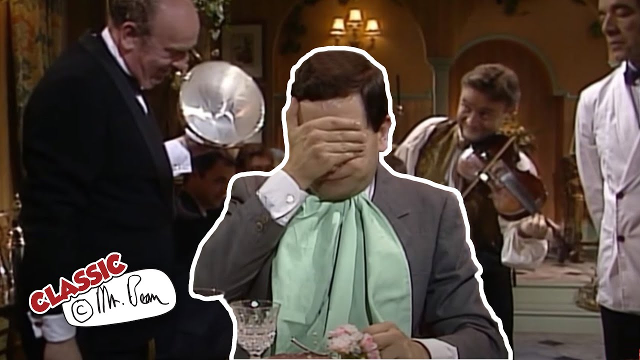 Mr Bean's Surprise Birthday Meal | Mr Bean Funny Clips | Classic Mr ...